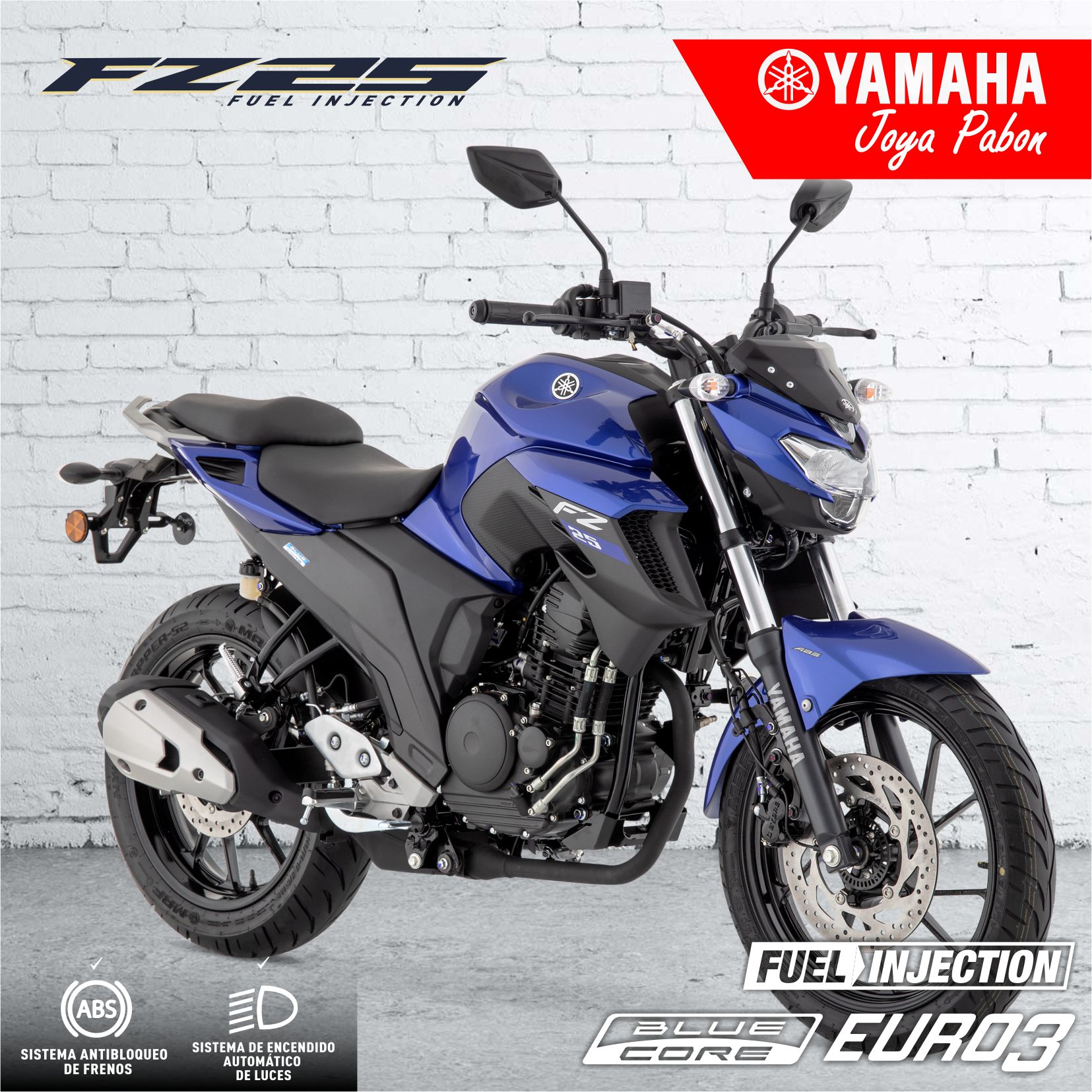 Catalogo FZ25 AN – Yamaha Joya Pabon SAS